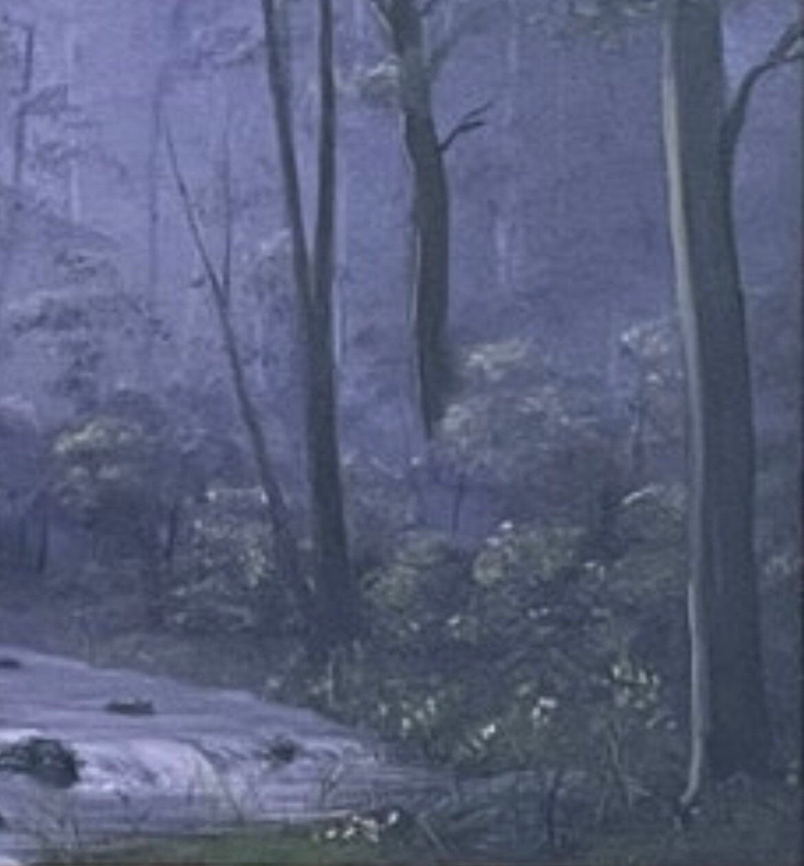 Stream Through the Enchanted Forest Framed 18”x24” Hand Painted ...