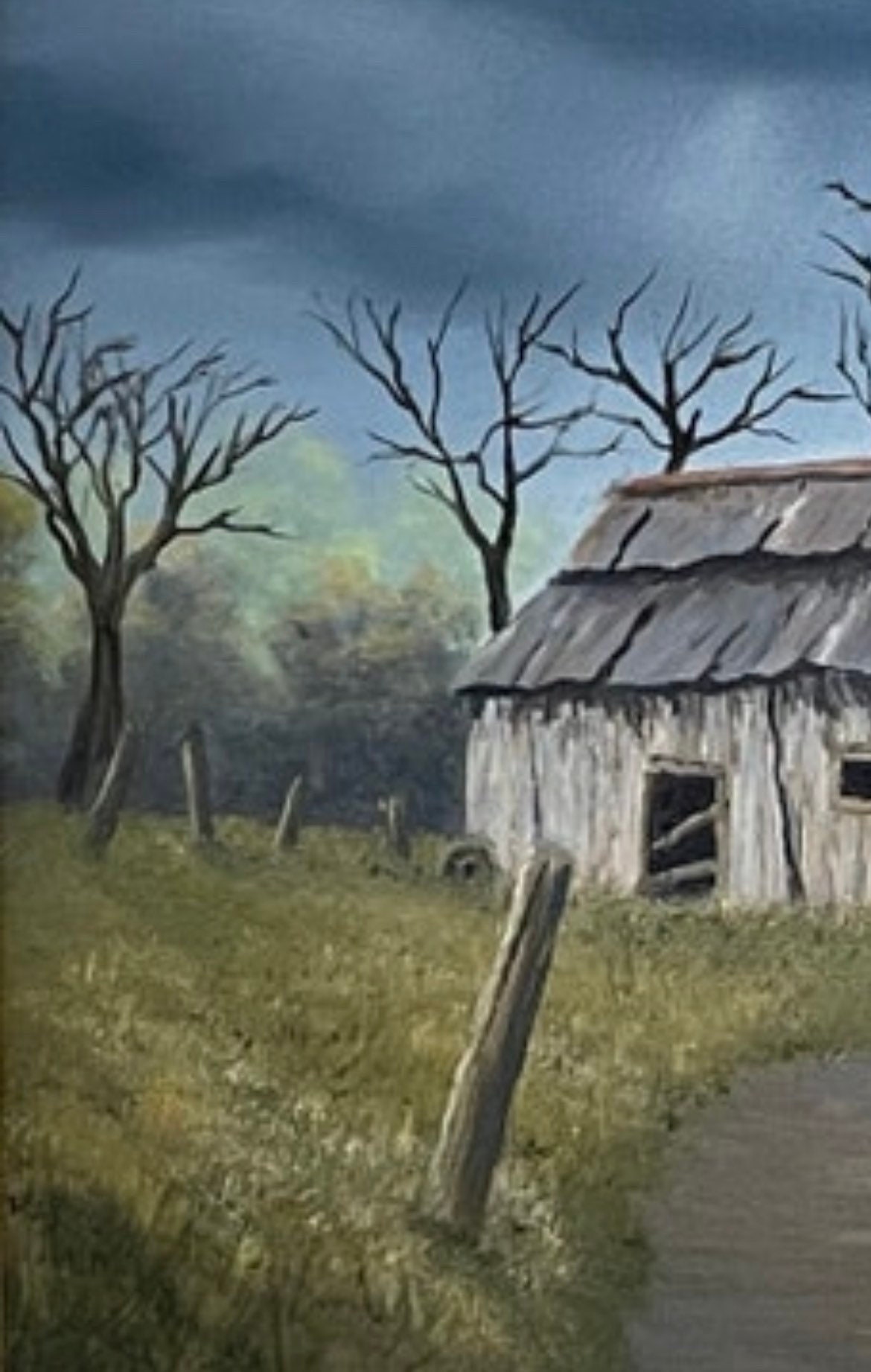 Rundown Shack 18x24 Hand Painted Original Artwork Landscape Oil ...