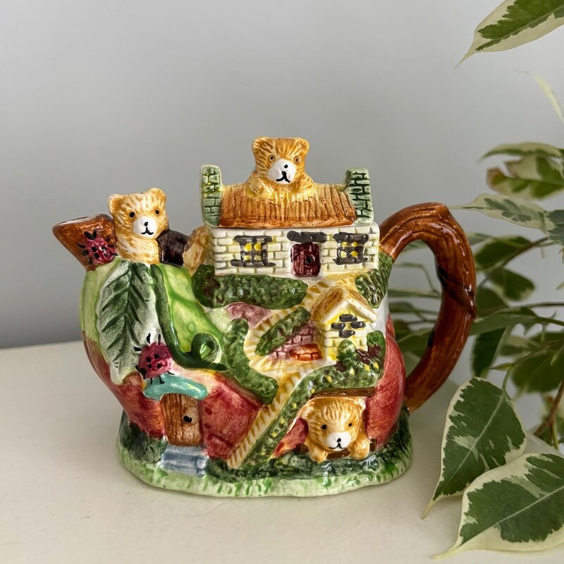 Teddy Bear Teapot - Etsy