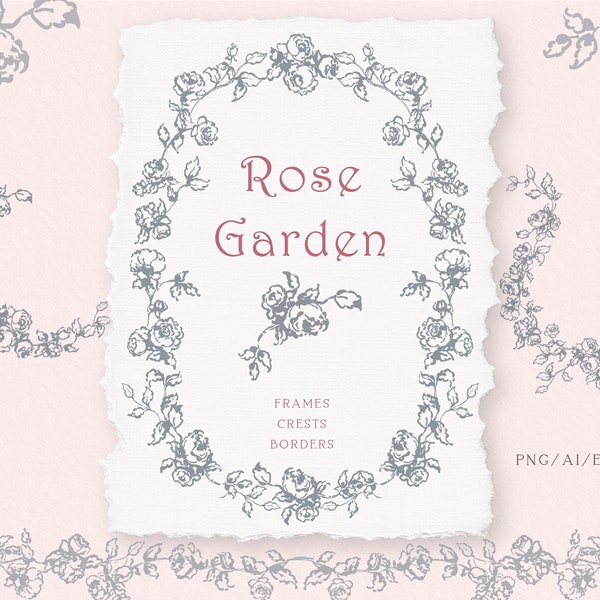 Rose Crest - Etsy