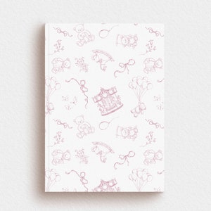 Surface Seamless Kids Design, Teddy Bear Theme Carousel, Textile Kids ...