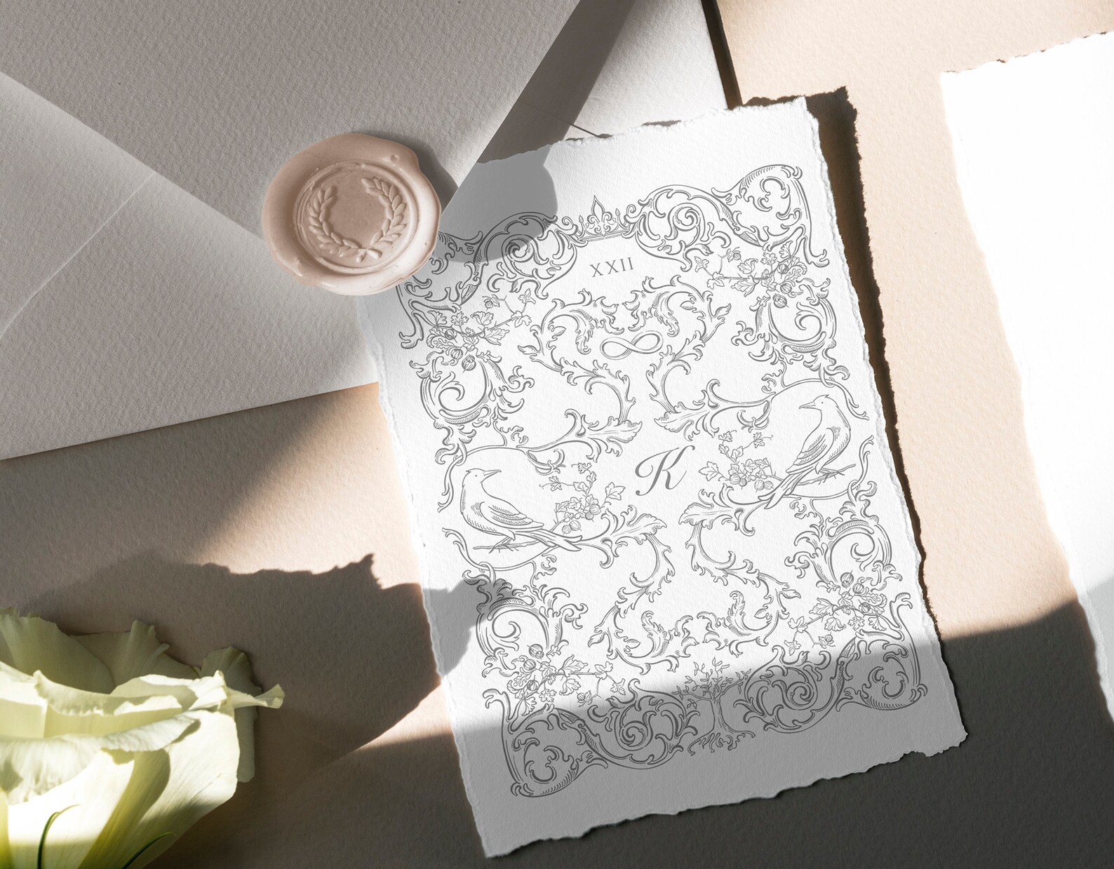 Fine Line Art Vintage Ornate Frame Clipart Vector Frame - Etsy