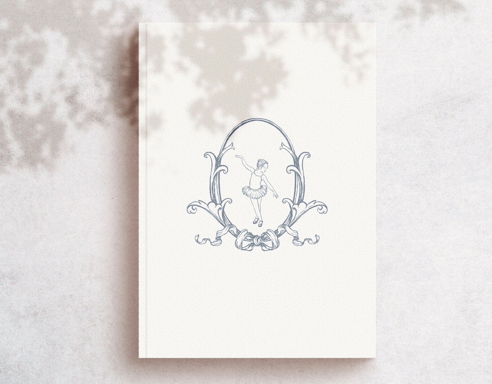Baby Ballet Clipart, Vintage Bow Crest, Hand-drawn Ballerina_balleron ...