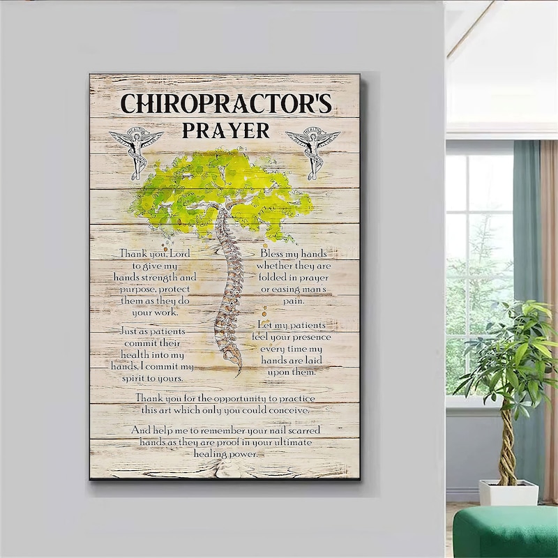 Chiropractic Poster - Etsy