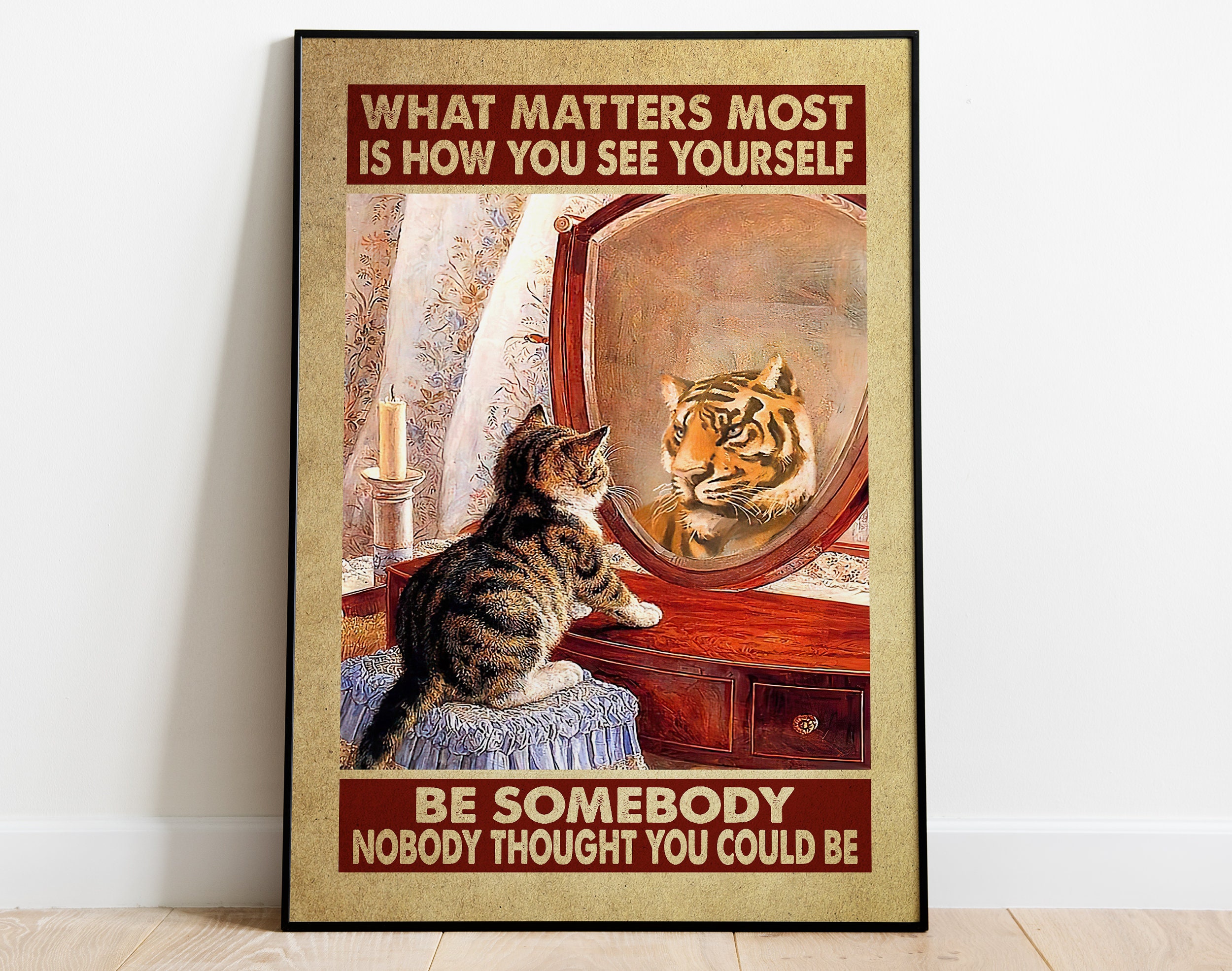 Motivational Cat You Can Do It