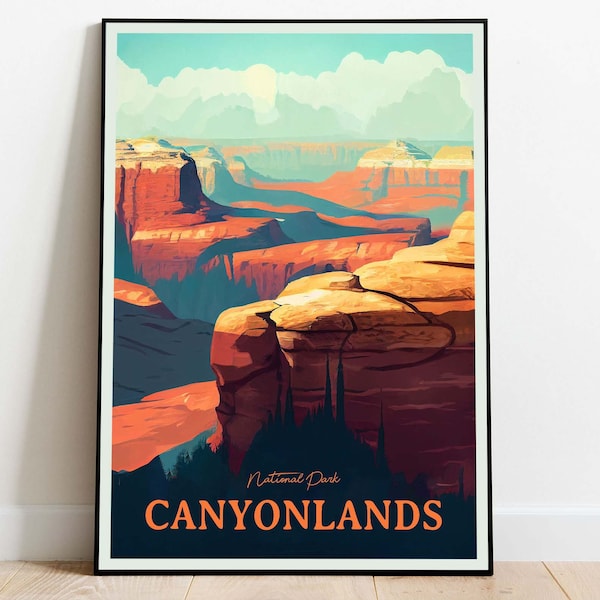 Canyonlands National Park Poster - Etsy
