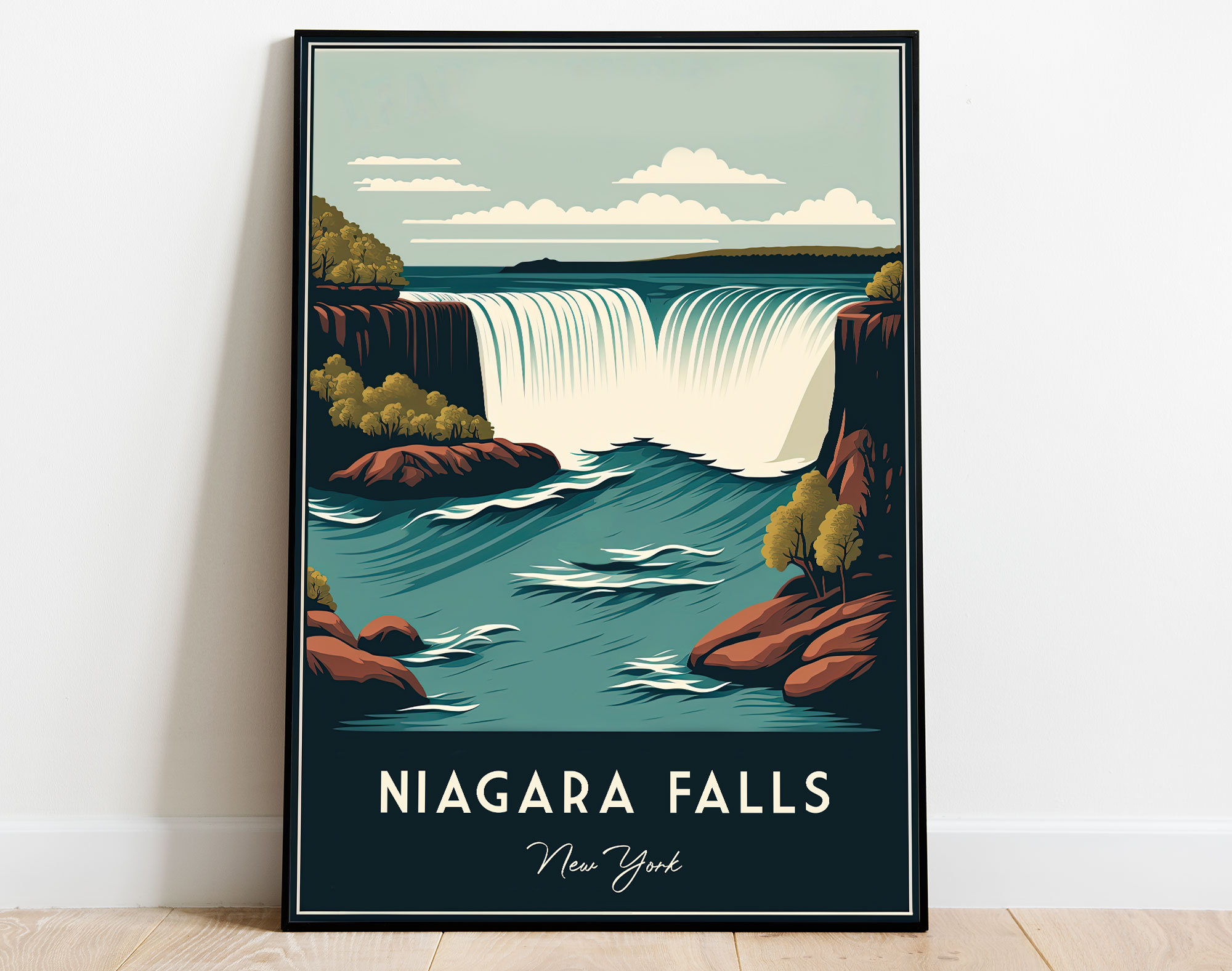 Niagara Falls Wpa Poster