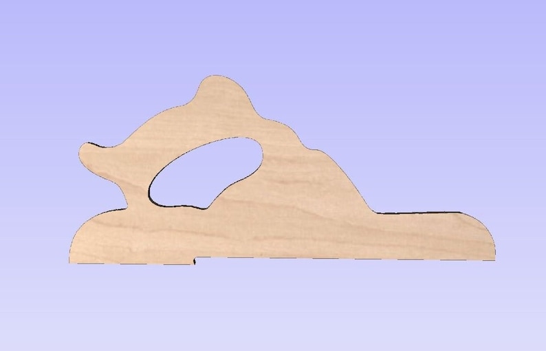 Woodworking Push Stick Cut File CNC DXF SVG Downloads - Etsy