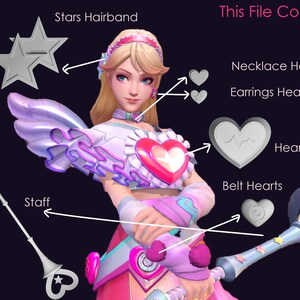 Lovestruck Lux Valentine Skin 3D Prop to Print From League of Legends ...