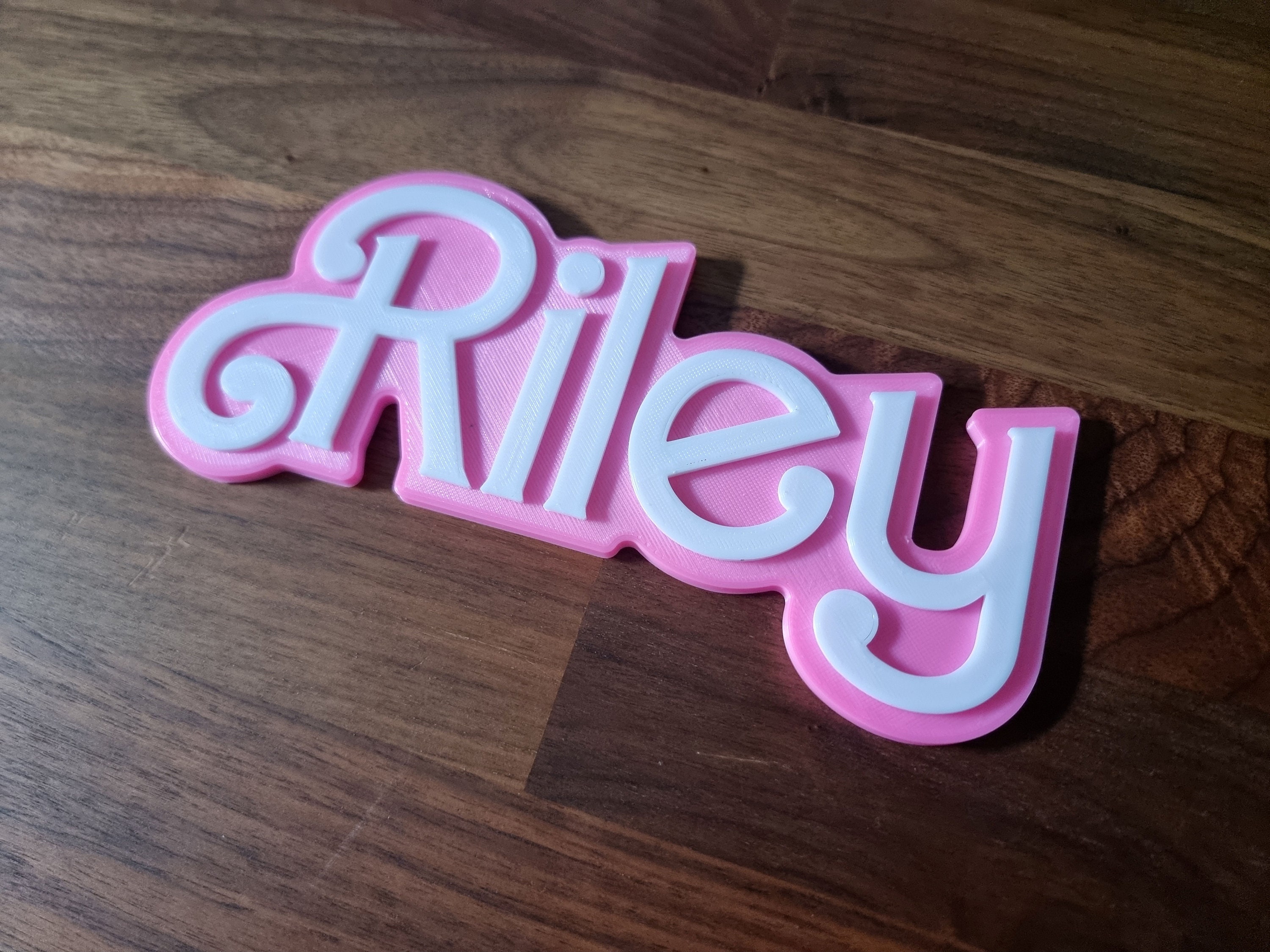 Personalised Doll Inspired Name Sign - Door Sign - Name Plate - Any ...