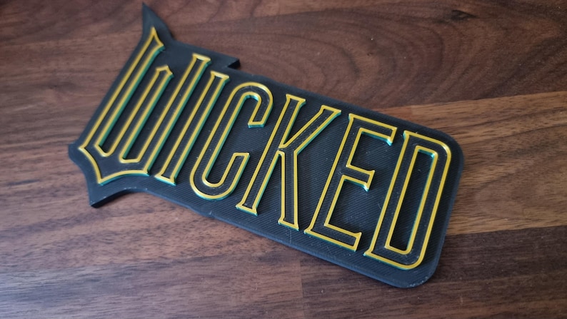 Personalised Wicked Name Sign Door Sign Name Plate Any Name Name Plaque ...