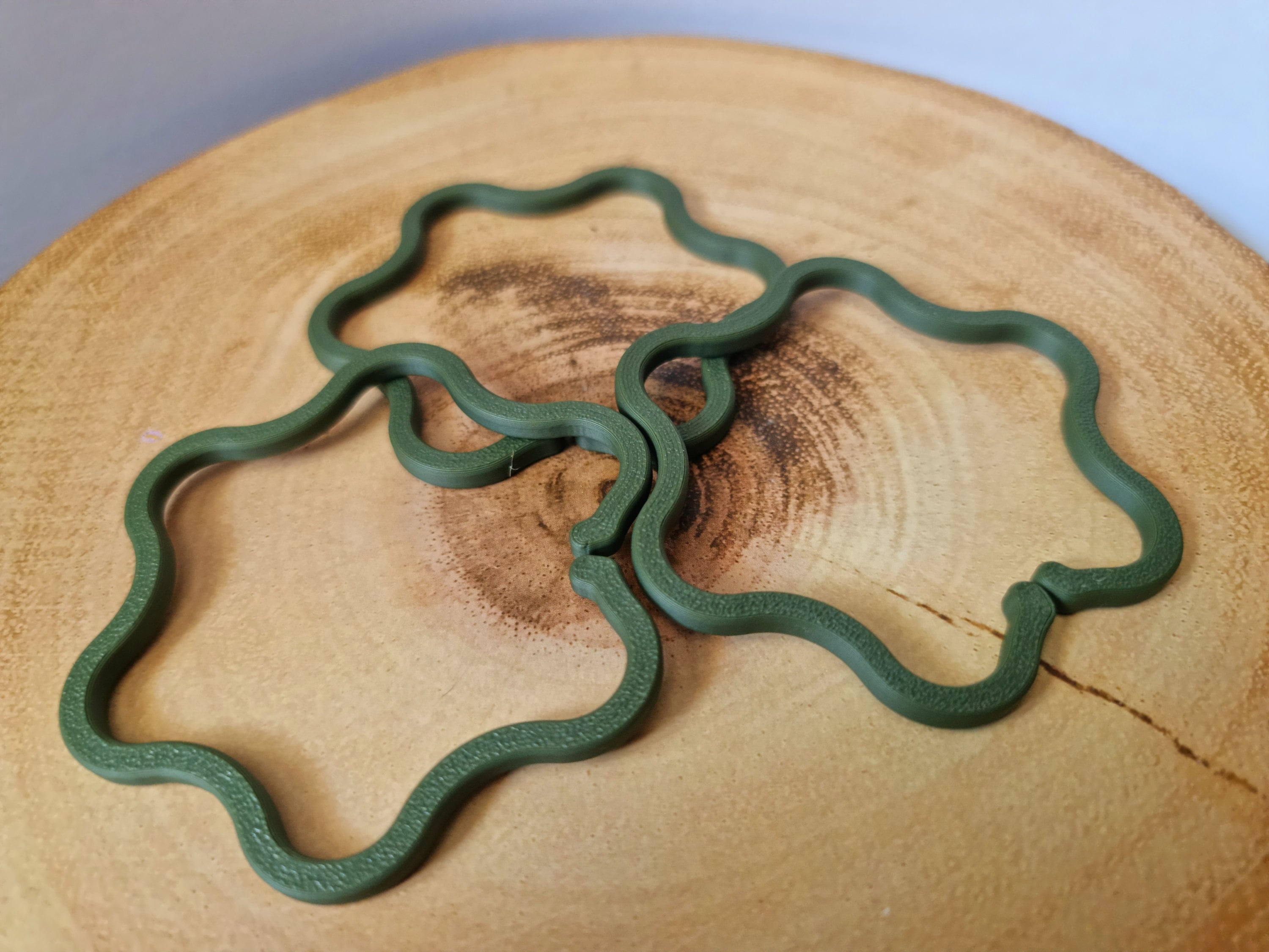 Moss Pole Clips | 3D Printed Climbing Plant Supports | Totem Clips | 10 ...