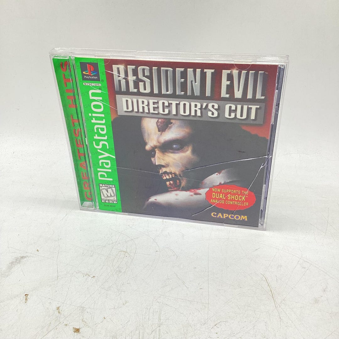Sony Playstation PS1 Resident Evil Director's Cut Rated M Video Game - Etsy