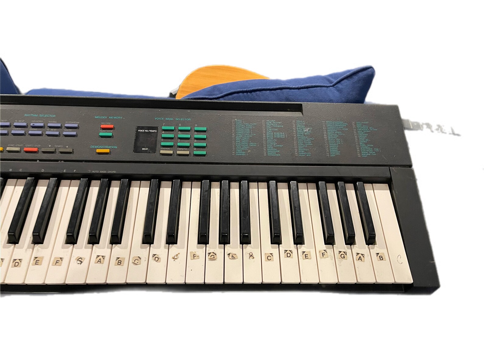 Vintage Yamaha PSR-6 Black Keyboard Synthesizer - Etsy