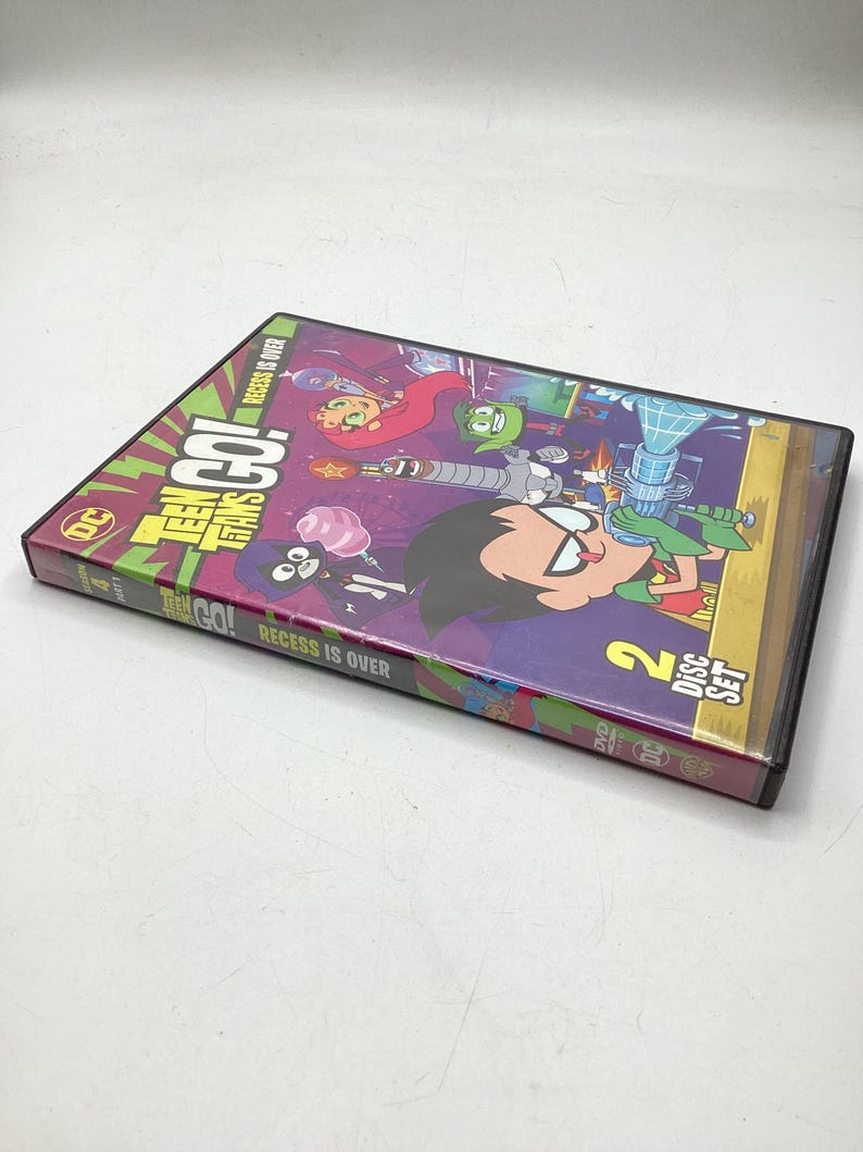 DC Teen Titans Go! Recess is Over 2 Disc Set DVD Video - Etsy