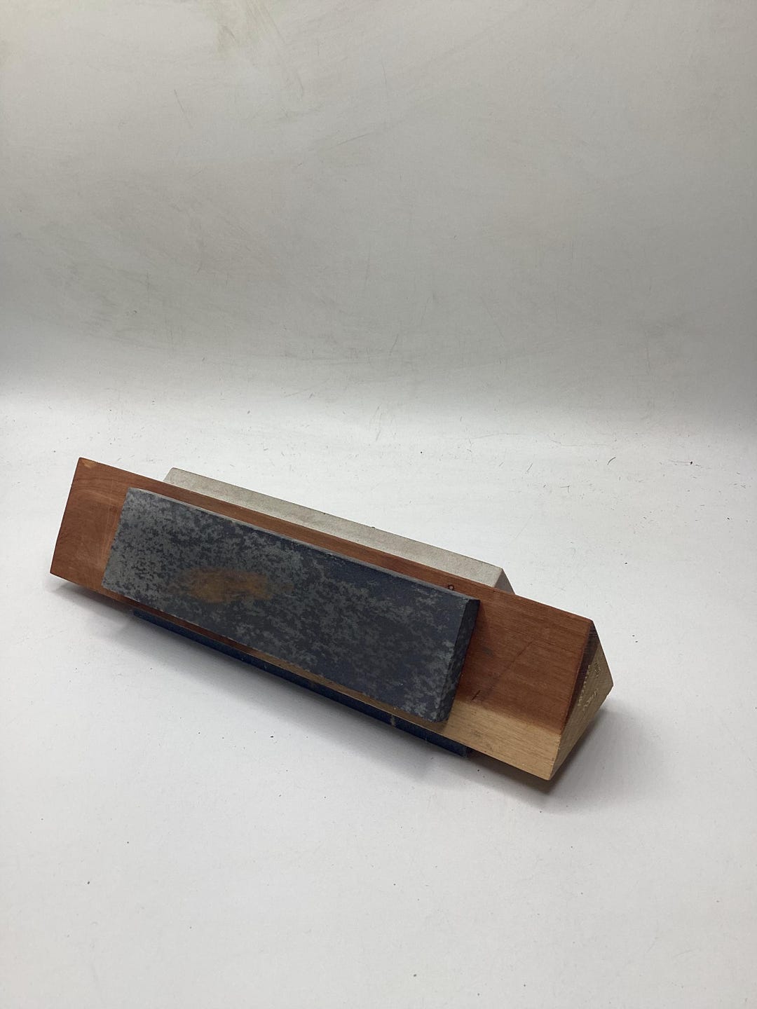 Vintage Triangle Shape Three-sided Sharpening Stone Whetstone - Etsy