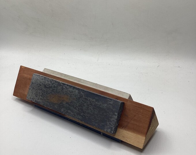 Vintage Triangle Shape Three-sided Sharpening Stone Whetstone - Etsy