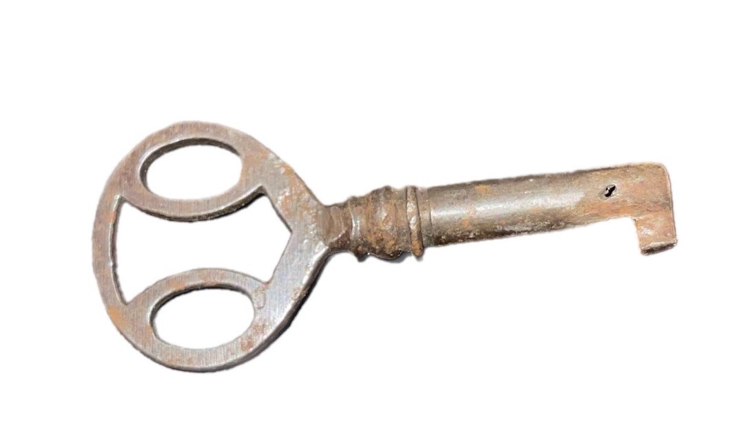 Vintage Brass Barrel Skeleton Key for Antique/vintage Old Cabinet or ...