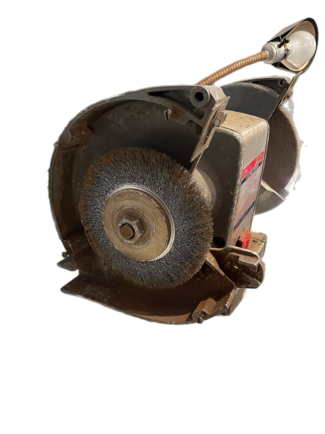 Sears Craftsman Commercial 3/4 H.P. Bench Grinder Model 397.19450 115/ ...