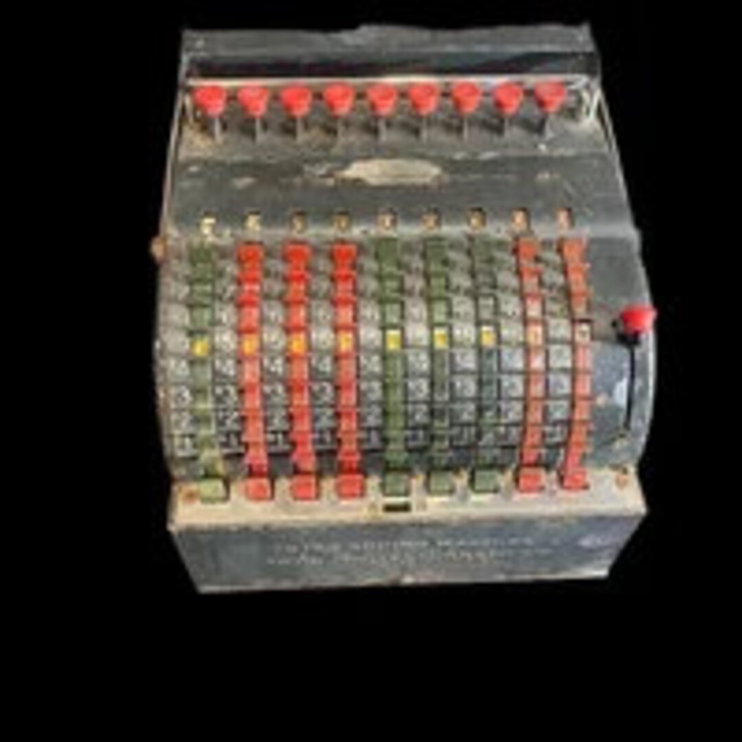 Vintage Todd Protectograph Co. Star Adding Machine Made in USA 1921 ...
