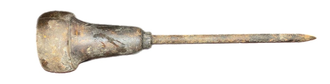 Vintage Scratch Awl Scribe With Pear-shaped Handle 9.5" - Etsy
