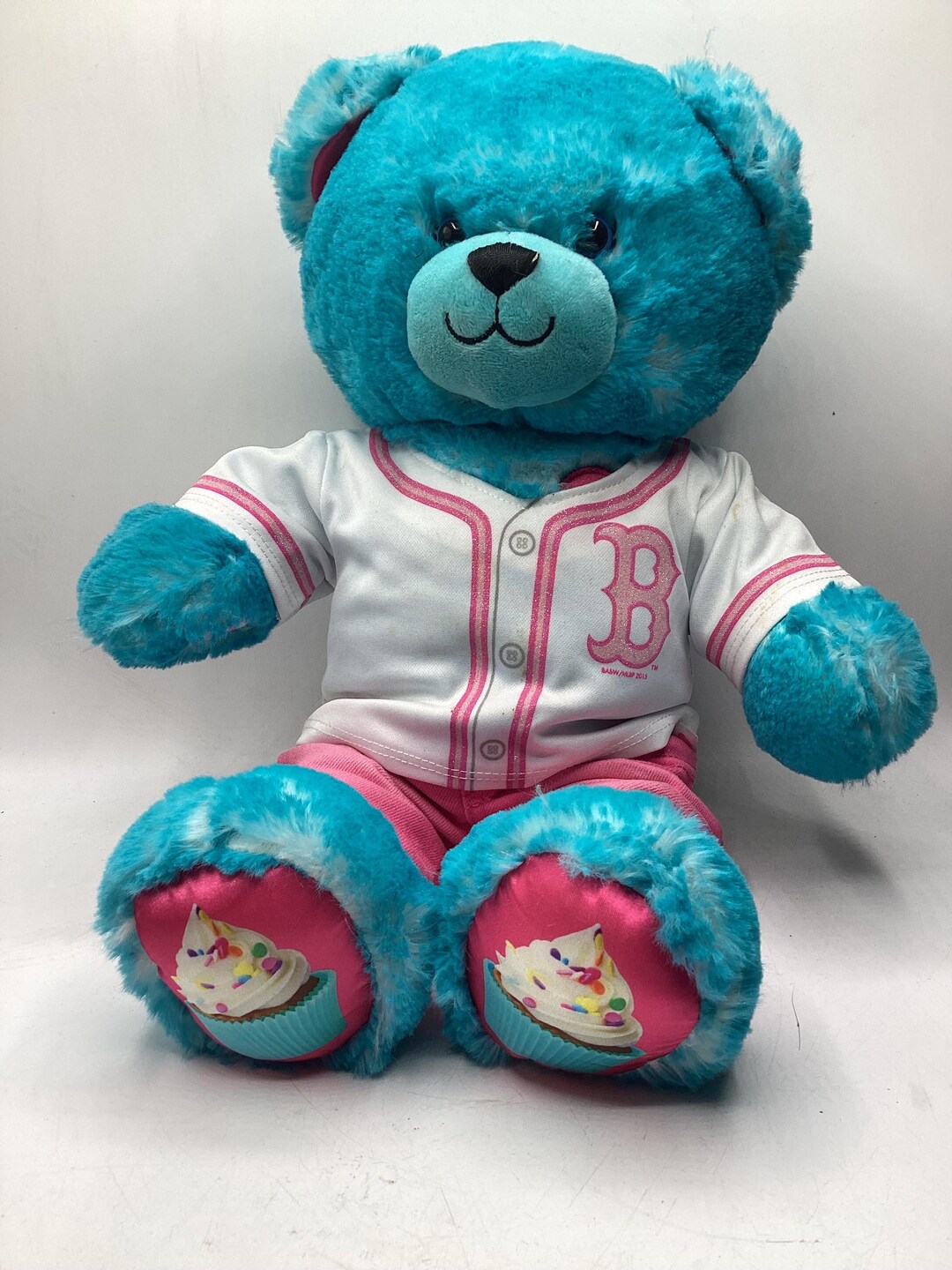BAB Build a Bear Blue Cupcakes Cakes & Treats Bear Plushie Teddy Bear ...