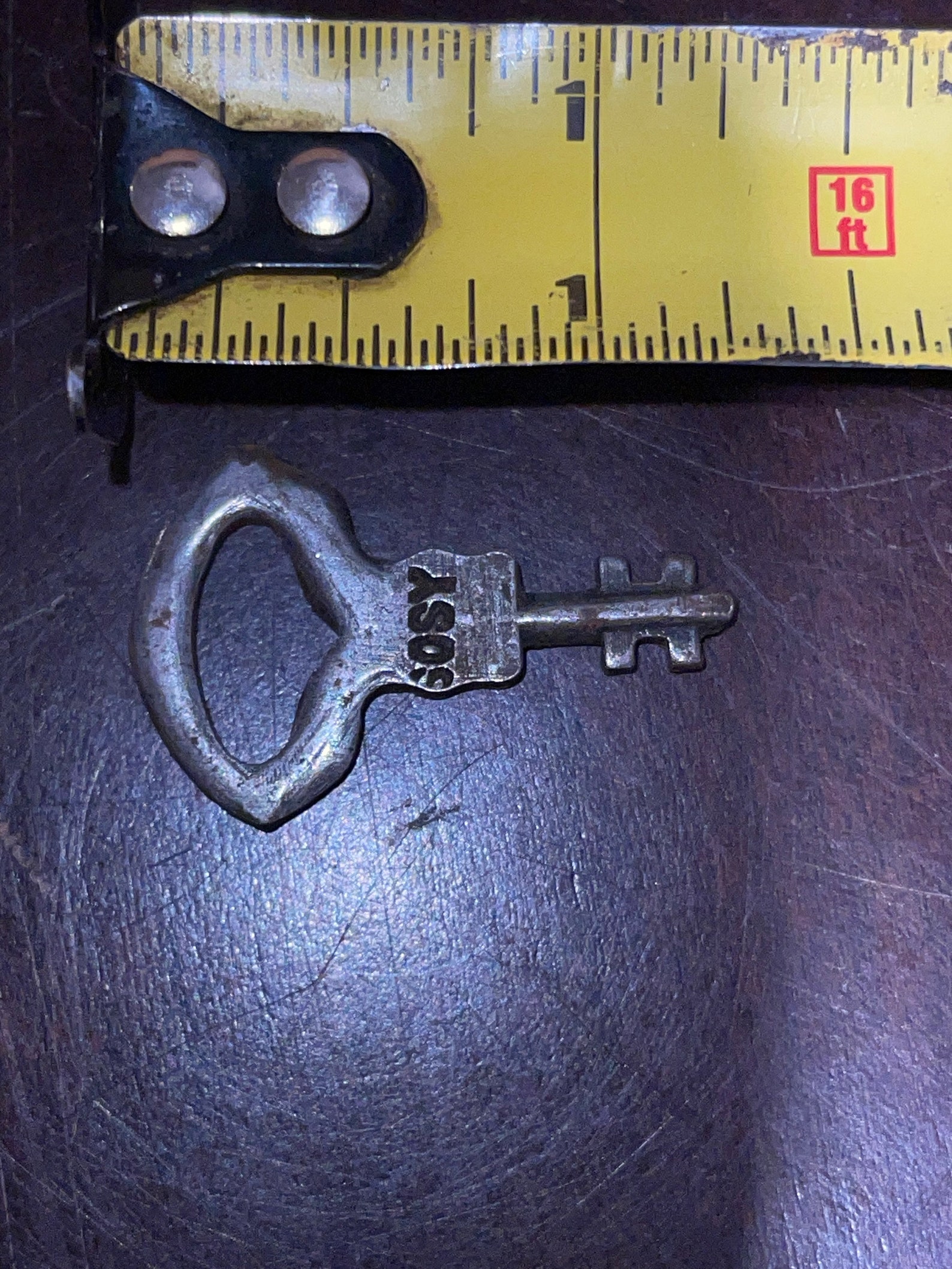 Vintage Sosy Luggage Suitcase Cut-out Silver Tone Key - Etsy