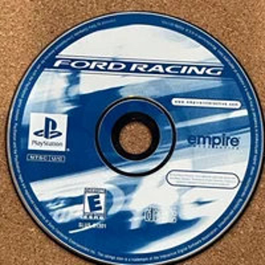 Ford Racing for Playstation 1 PS1 Video Game Rated E for Everyone CD No ...