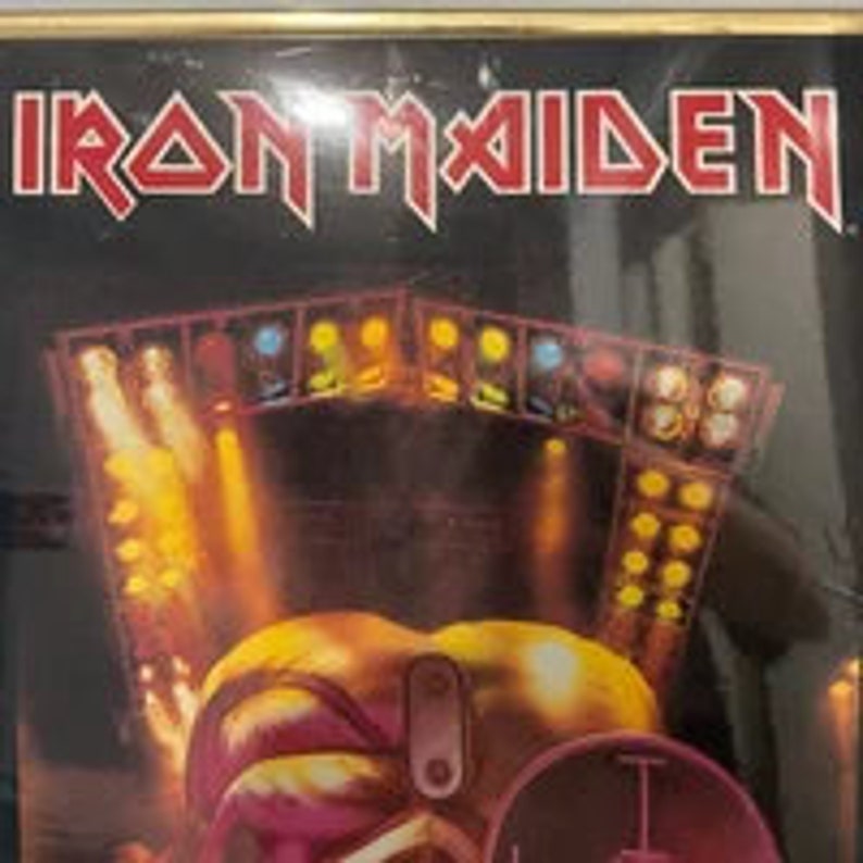 Iron Maiden Band Members Poster From 1987 - Etsy