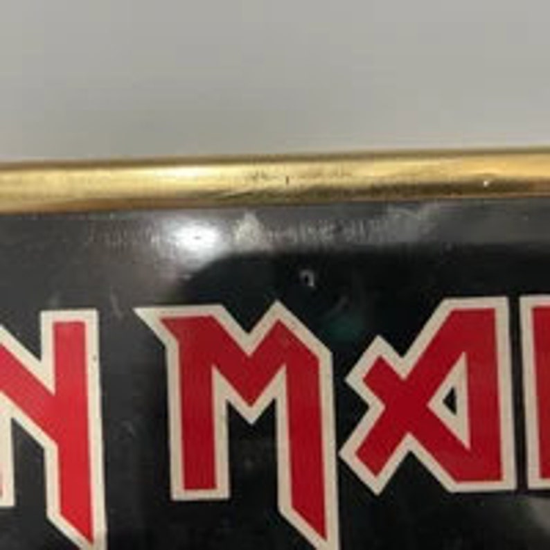 Iron Maiden Band Members Poster From 1987 - Etsy