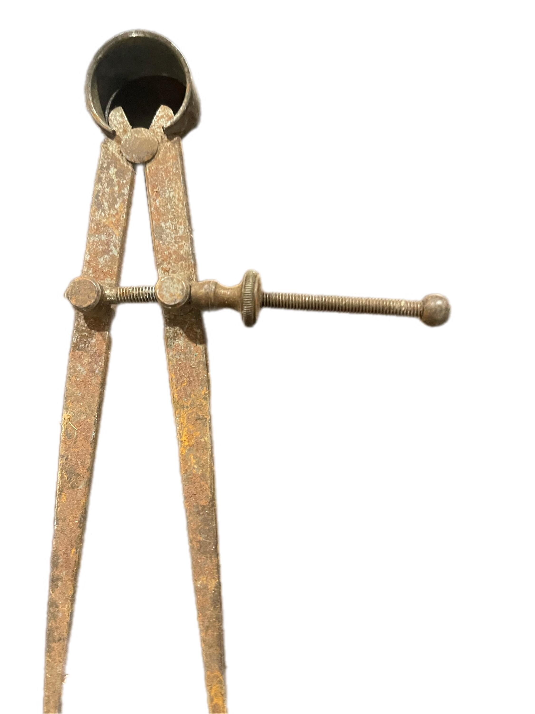 Vintage Metal Spring Divider Compass Caliper Drafting Tool - Etsy