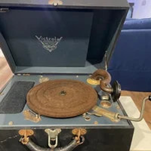 Crank Record Player - Etsy