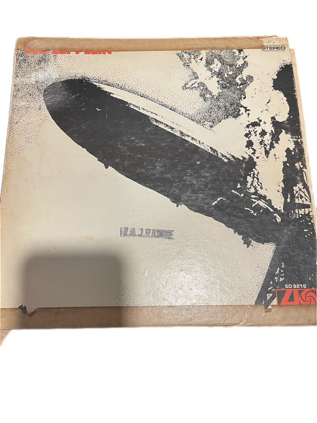 Led Zeppelin Vinyl Record Stereo SD8216 Atlantic Records - Etsy