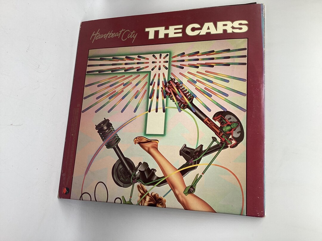 The Cars Heartbeat City Elektra Vinyl Record - Etsy
