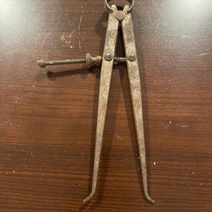Vintage Metal Spring Divider Compass Caliper Drafting Tool - Etsy