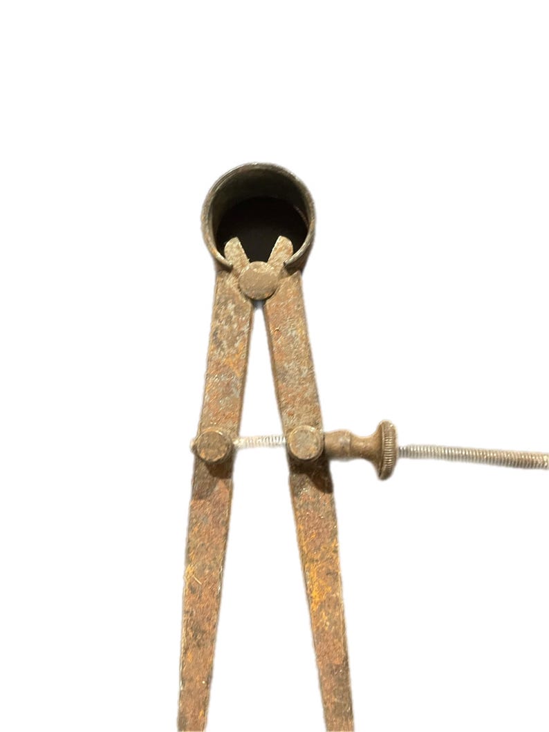 Vintage Metal Spring Divider Compass Caliper Drafting Tool - Etsy