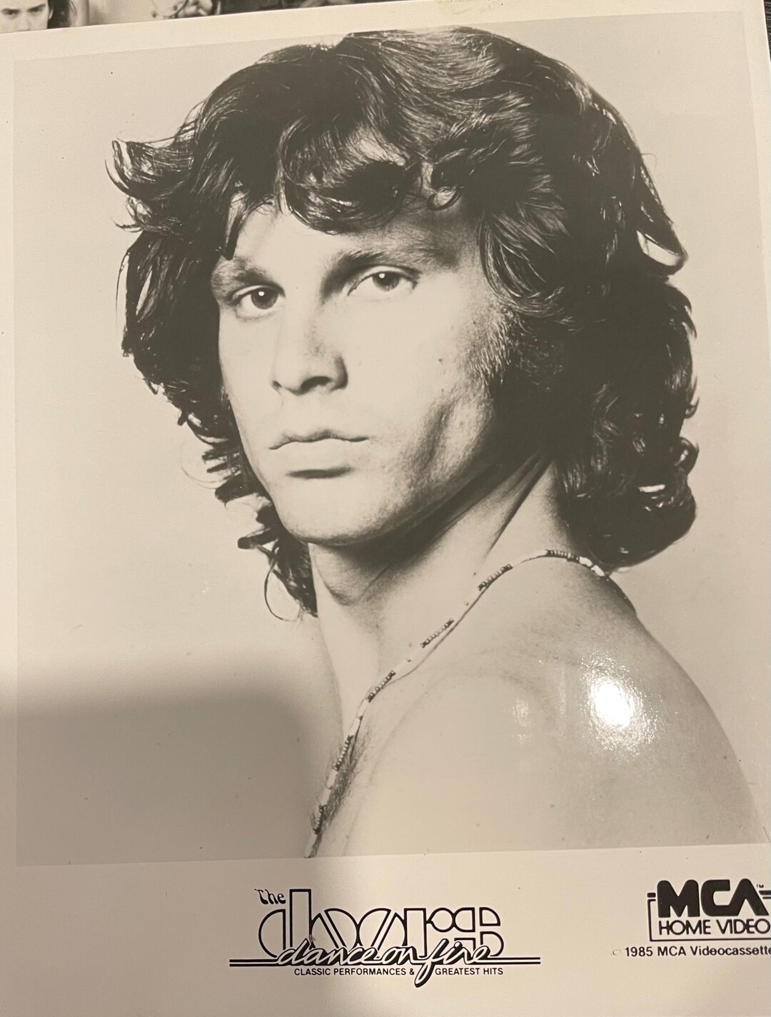 Vintage the Doors Dance on Fire MCA Home Video Jim Morrison B&W Photo ...