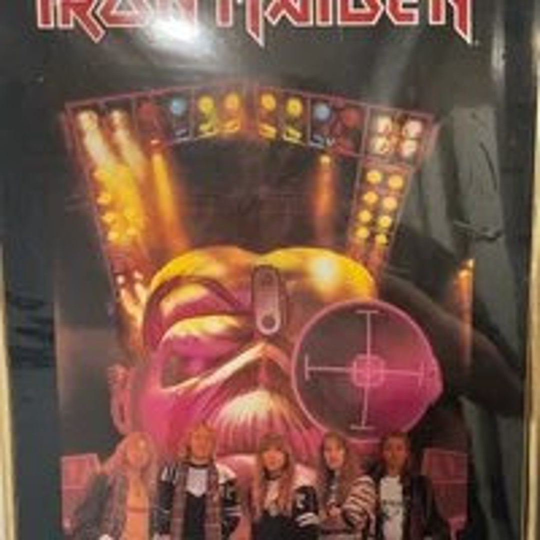 Iron Maiden Band Members Poster From 1987 - Etsy