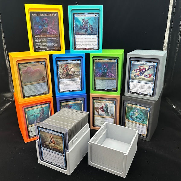 Mtg Deck Box 3d Print - Etsy