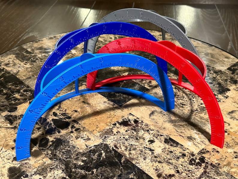 Bowling Ball Quarter Scale Layout Tool (3D Printed) - Etsy