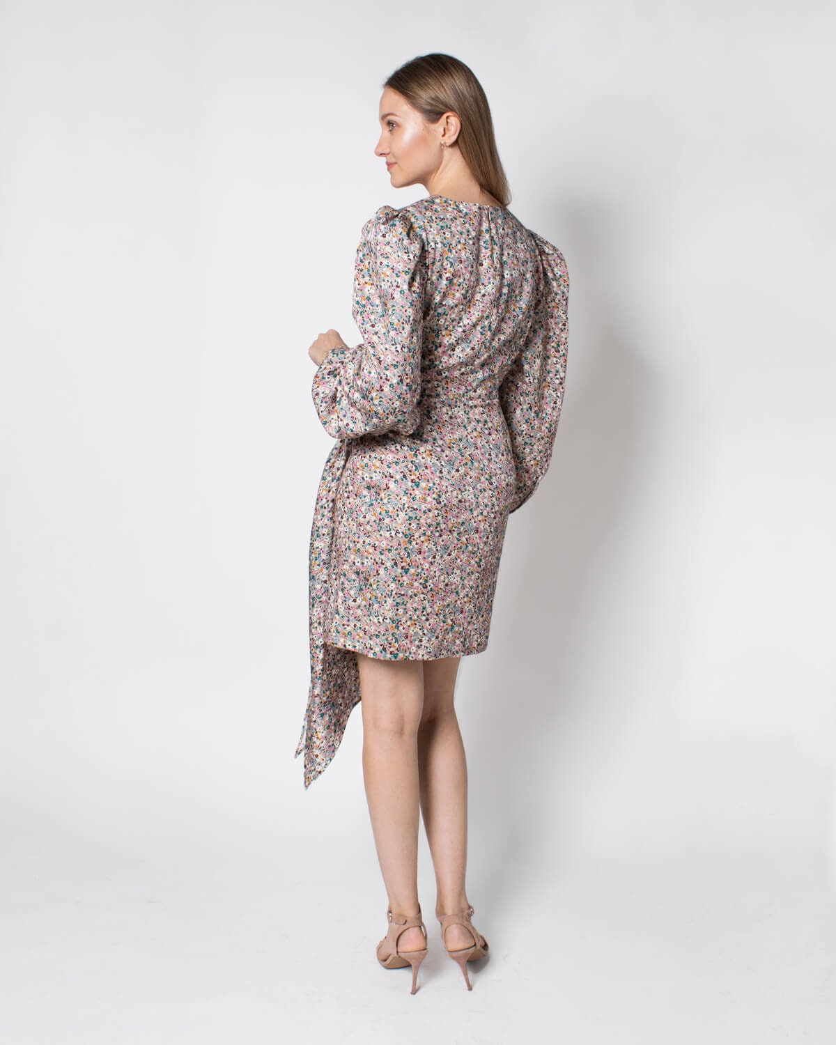 Tie Front Dress Sewing Pattern | Sizes EU 34-46 US 4-16 | PDF, Instant ...