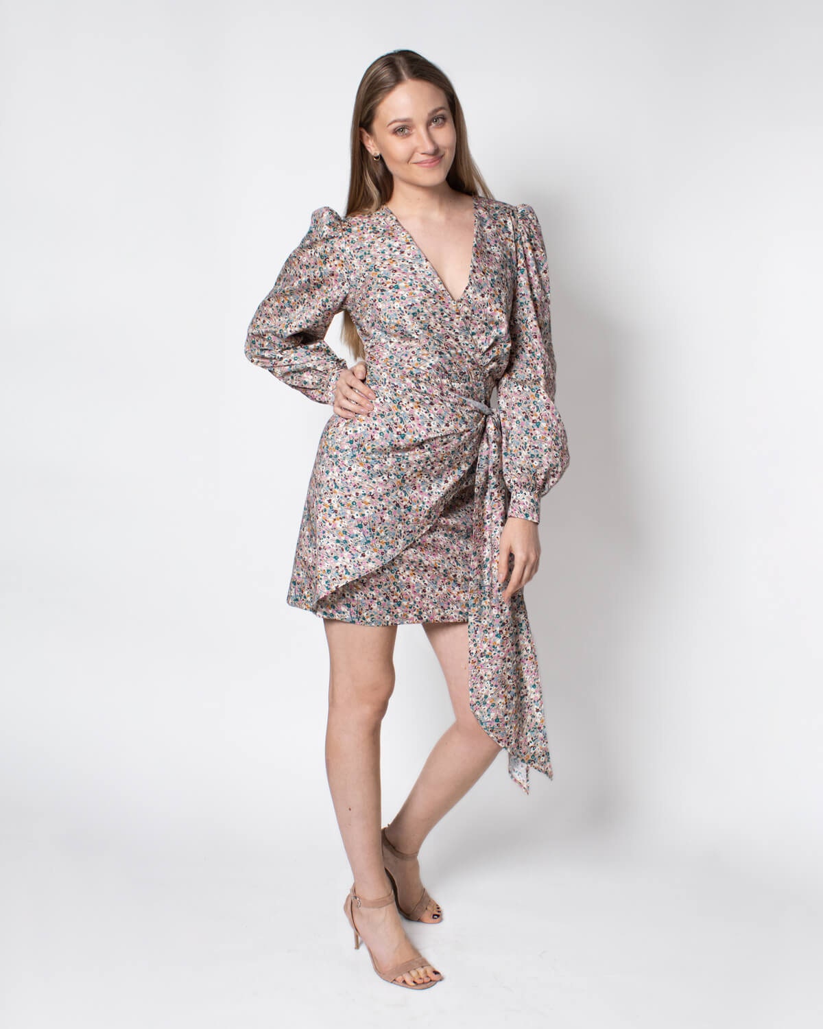 Tie Front Dress Sewing Pattern | Sizes EU 34-46 US 4-16 | PDF, Instant ...