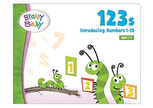 Brainy Baby DVD, Board Book & Flashcards : Introducing Numbers 1 to 20 ...