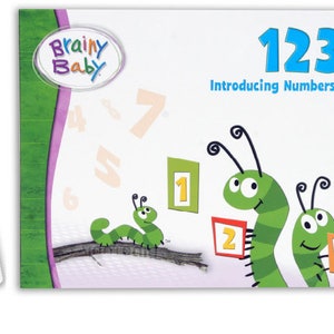 Brainy Baby® 123s DVD, Board Book & Flashcards Set of 3: Introducing ...