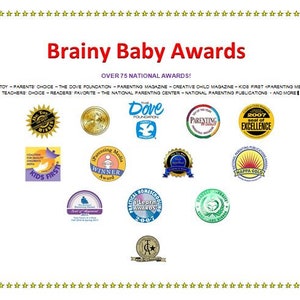 Brainy Baby® Dvds Set of 13 : Left Brain, Right Brain, Shapes & Colors ...