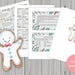 Customizable Holiday Gingerbread Man Scavenger Hunt Printable | 12 Clue ...