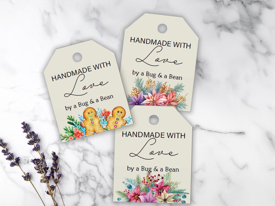 Editable Winter Gift Tags: Printable Holiday Designs (PDF) - Etsy