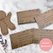 Customizable Holiday Gingerbread Man Scavenger Hunt Printable | 12 Clue ...