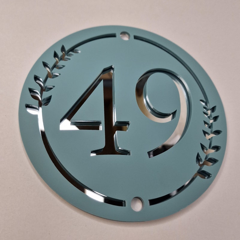 House Number Plaque - Etsy