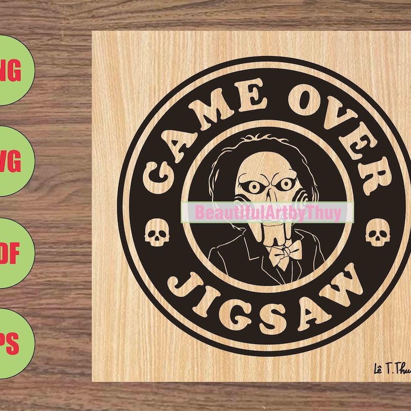 Jigsaw Horror Png - Etsy